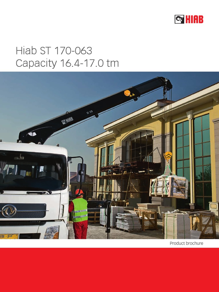 Hiab ST 170-063 Capacity 16.4-17.0 TM: Product Brochure | Download Free ...