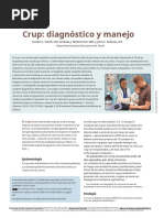 Guía Clínica para Tratamiento del Crup | PDF | Tos | Medicina CLINICA