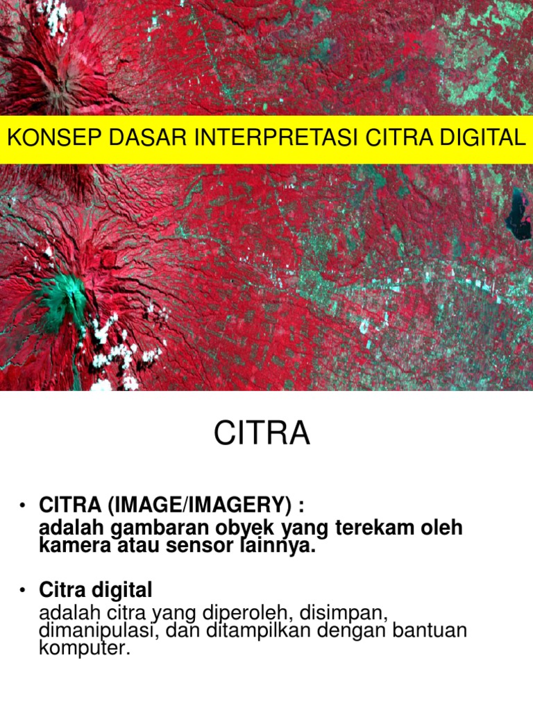Interpretasi Citra Digital dan Klasifikasi | PDF