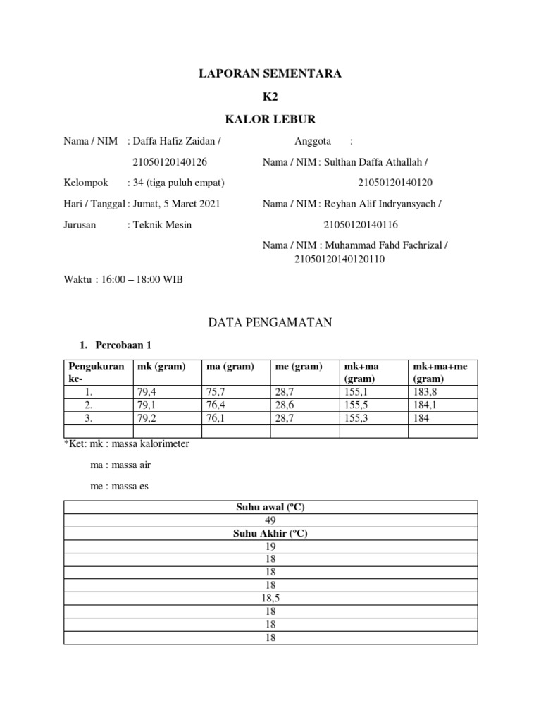 K2 - 34 - Daffa Hafiz Zaidan - 21050120140126 | PDF