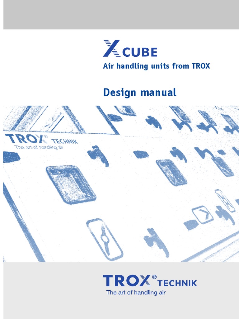 Trox - Design Manual - Air Handling Unit | PDF | Door | Ventilation ...