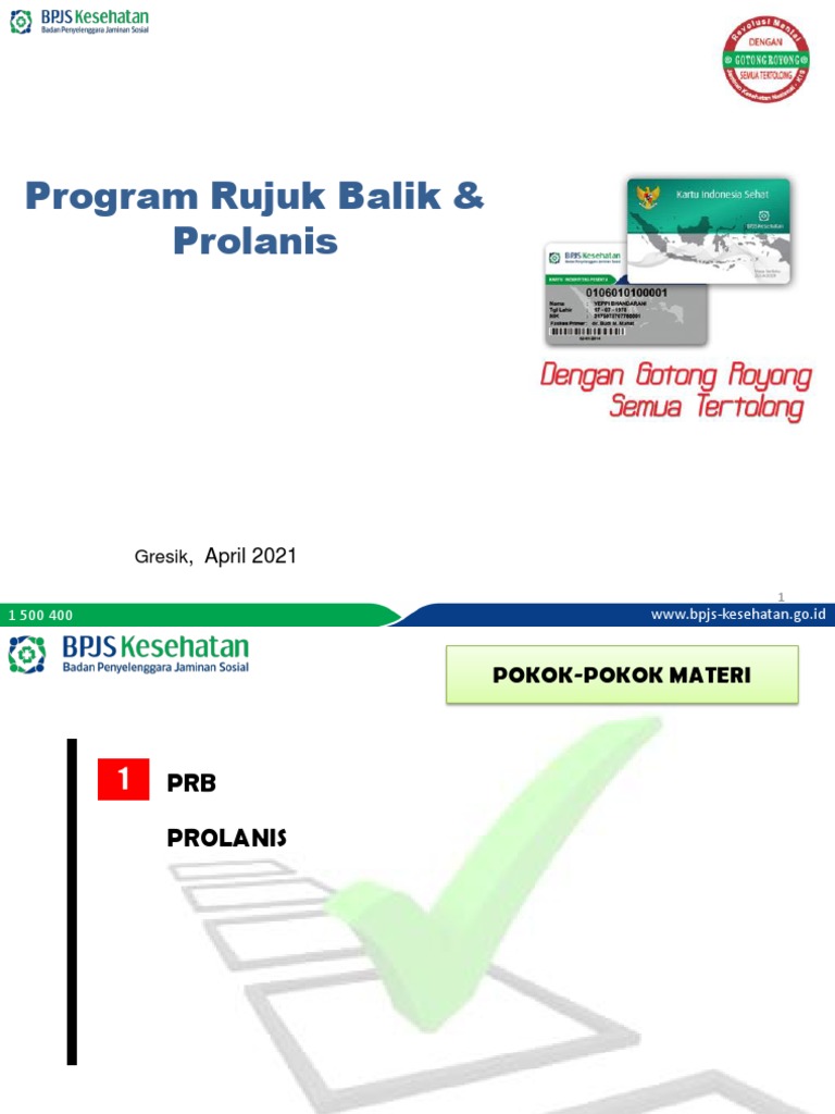 Materi PRB Prolanis Kab Gresik | PDF