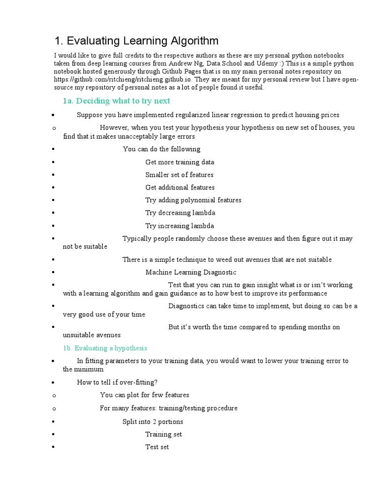 Applying Machine Learning | Download Free PDF | Cross Validation ...
