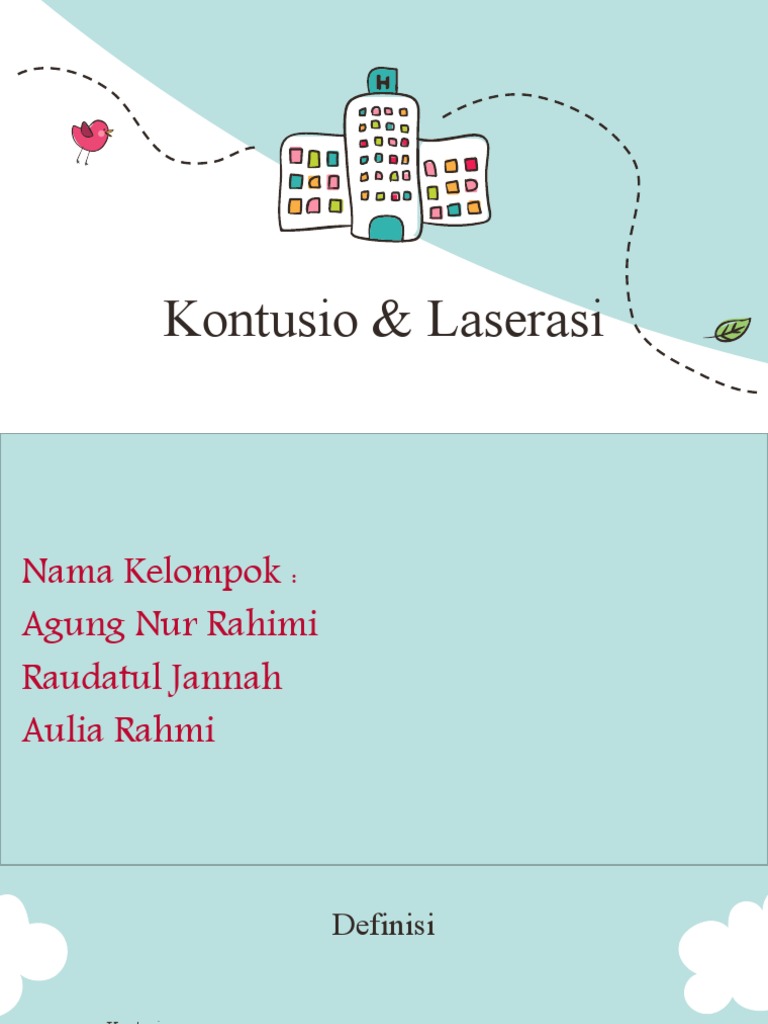 Kontusio Dan Laserasi | PDF