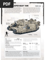 Warhammer 40k Base Size Guide | PDF | Military Science | Leisure