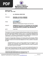 Ra 11510 Alternative Learning System Act | PDF