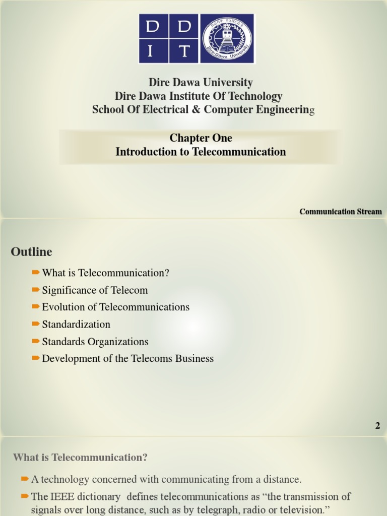 An Introduction to Telecommunications: Standards, Evolution and Impact ...