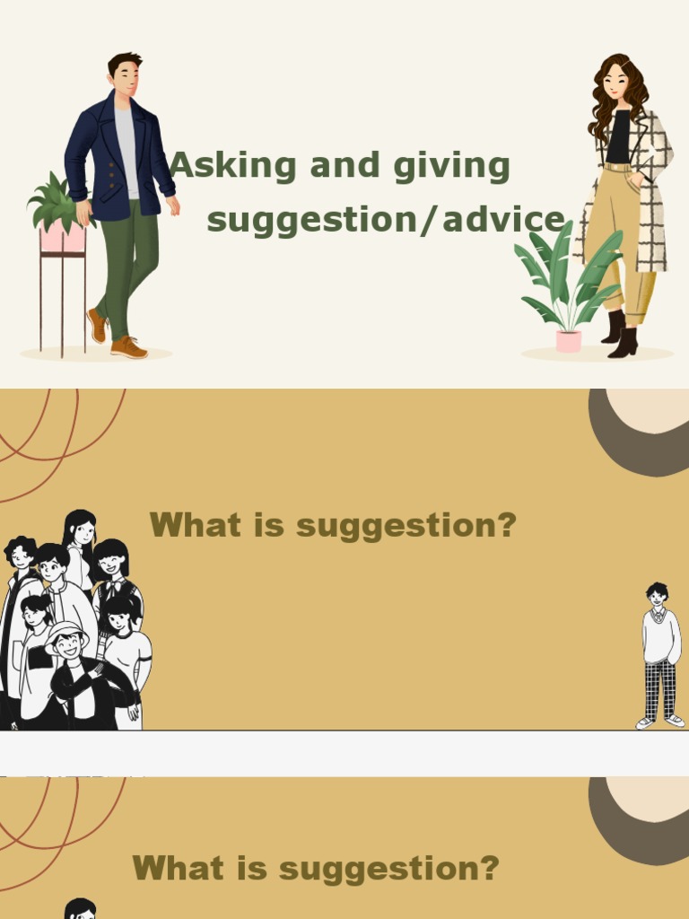 Asking and Giving Advice | PDF