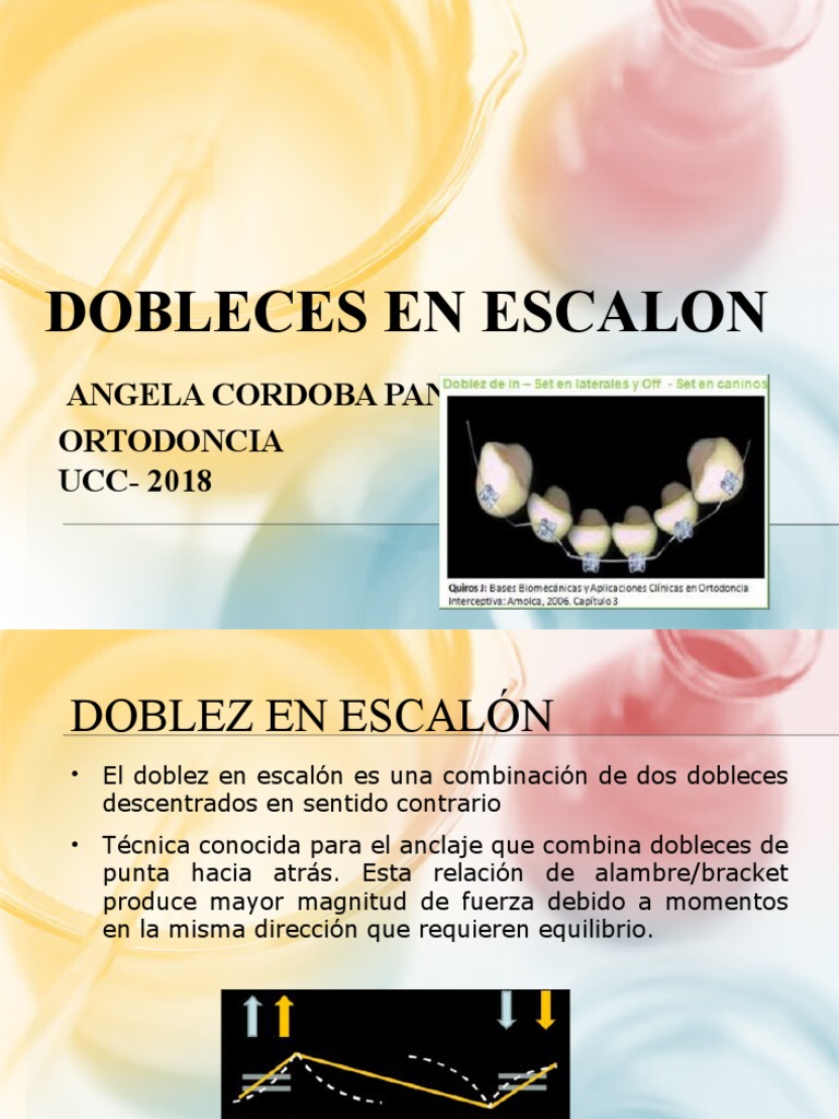 Dobleces en Escalón en Ortodoncia | PDF | Ortodoncia | Boca