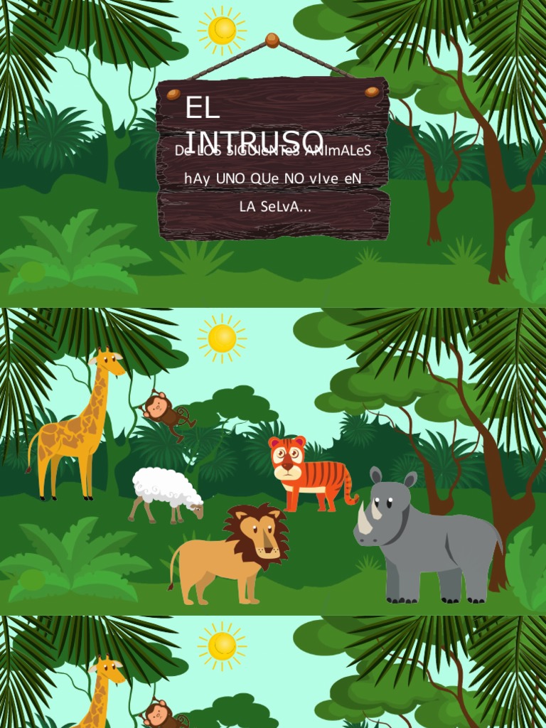 Intrusos de Animales | PDF
