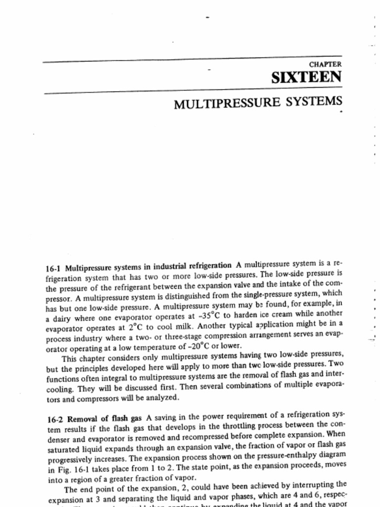 Chapter 16 Multipressure Systems | PDF
