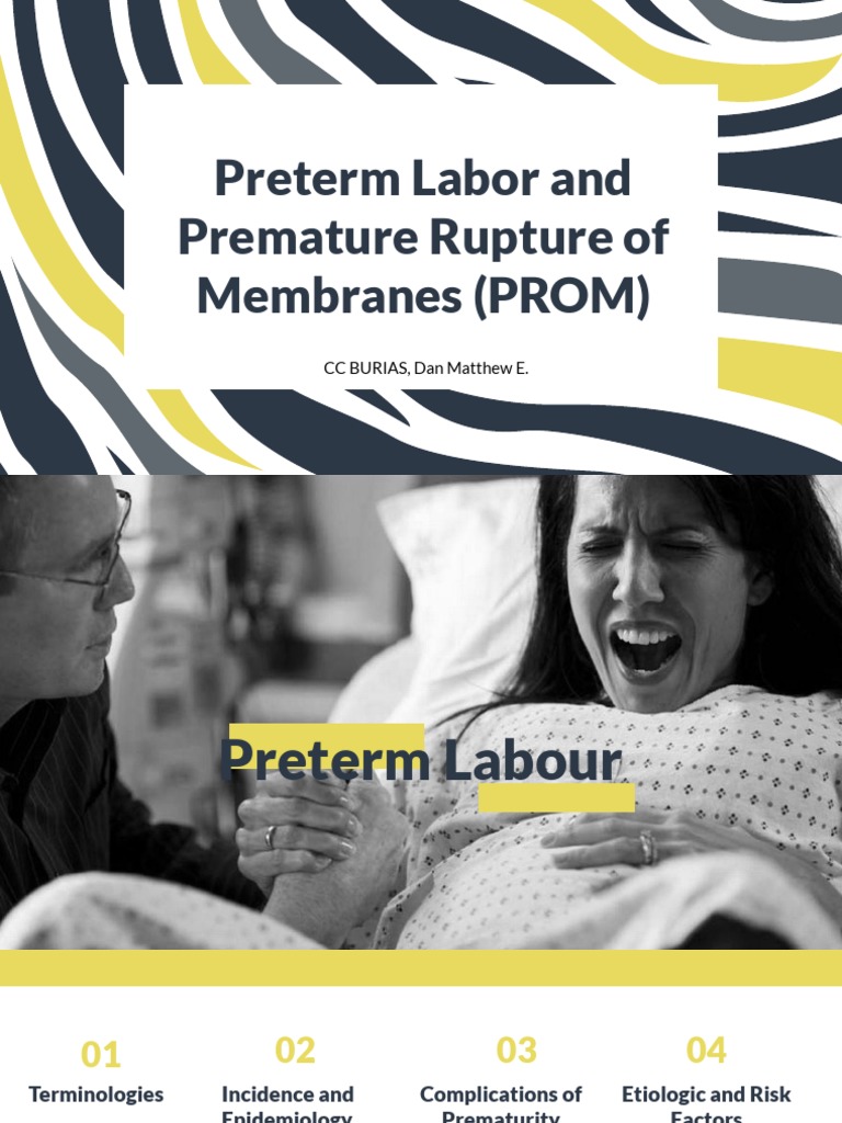 Preterm Labor and PROM | Download Free PDF | Preterm Birth | Childbirth
