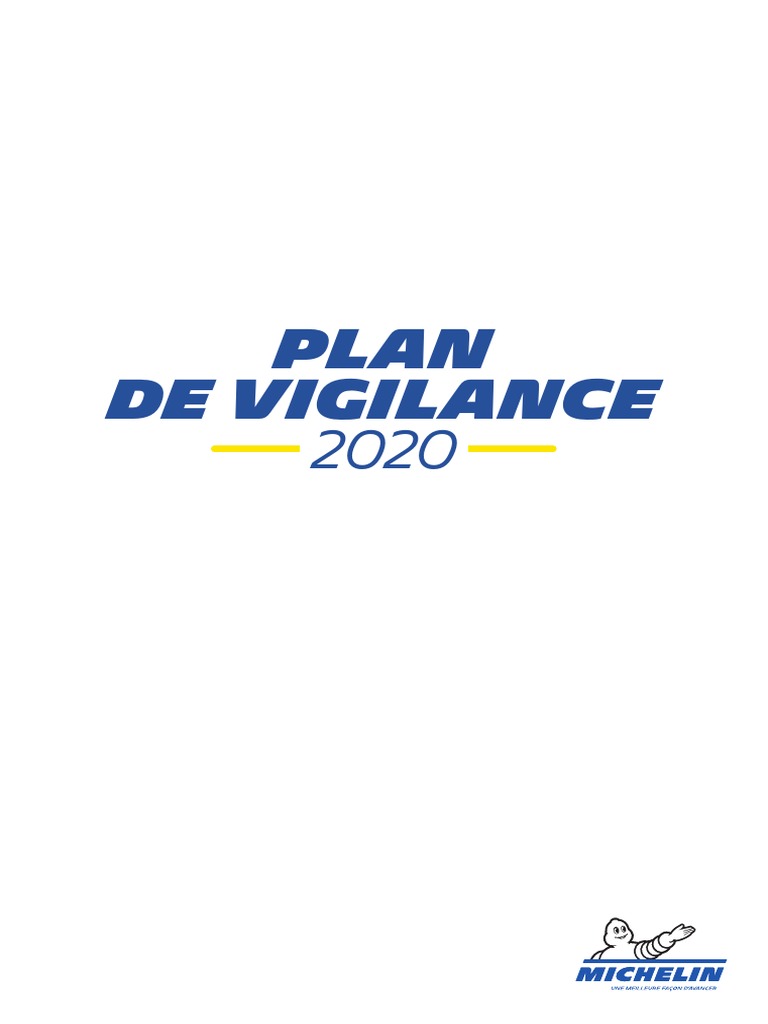 Michelin Plan de Vigilance FR DEF | PDF | Pneumatique (véhicule) | Environnement naturel