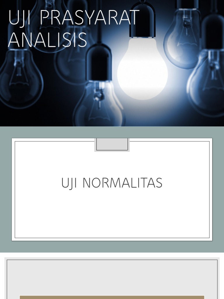 Uji Normalitas | PDF
