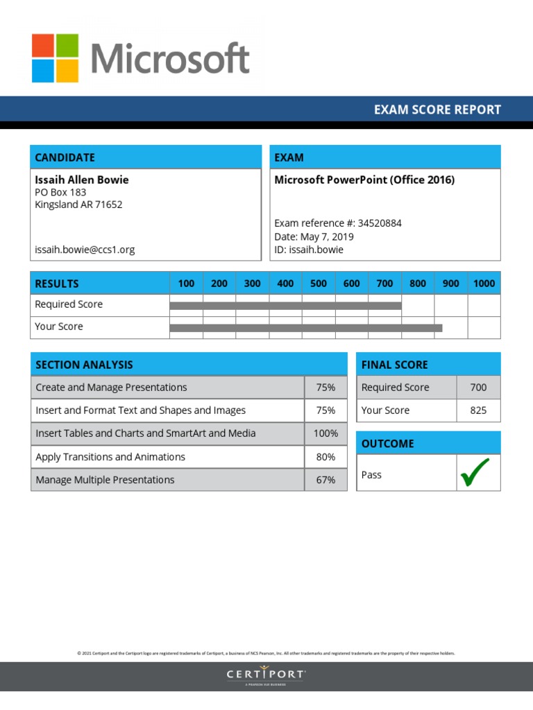 Powerpoint Certification | PDF | Microsoft | Software