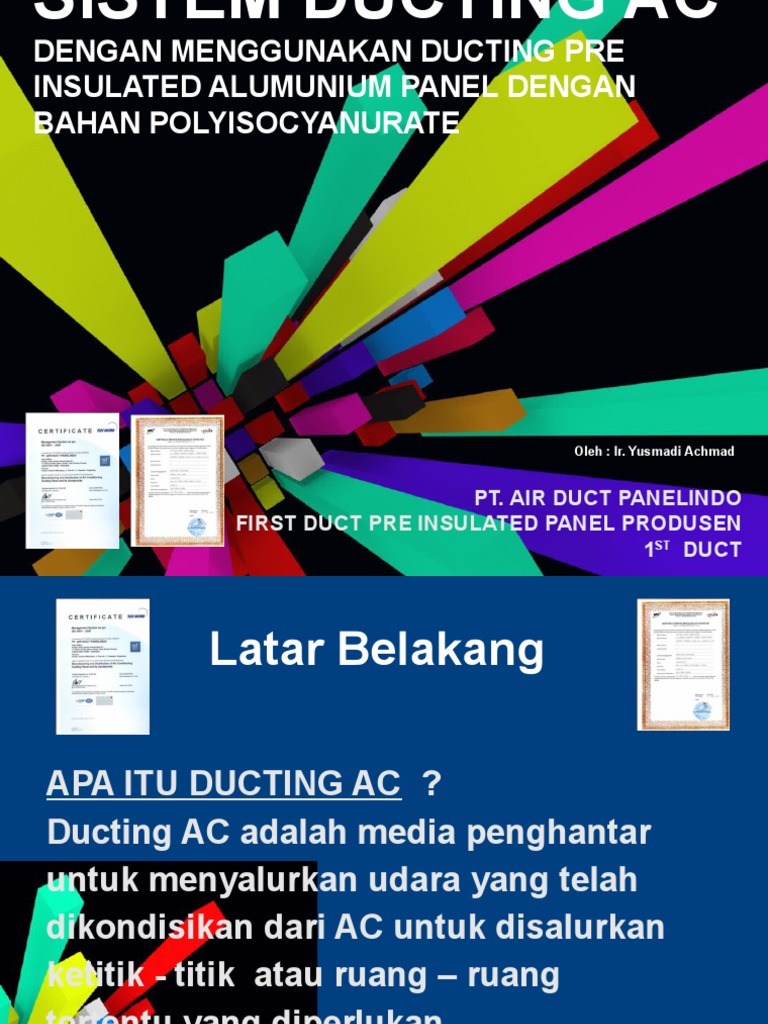 Presentasi First Duct | PDF