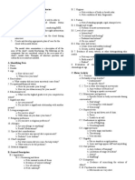 Panss Test | PDF | Anxiety | Psychiatry