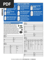 Metric Thread Dimensions - Bolt Sizes Chart For M1.6 To M69 Screws ...