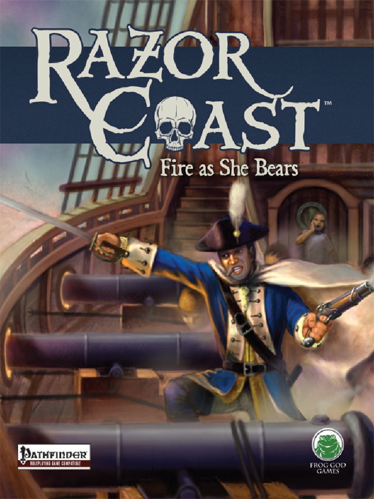 Razor Coast - Fire As She Bears | PDF | Ships | Rigging