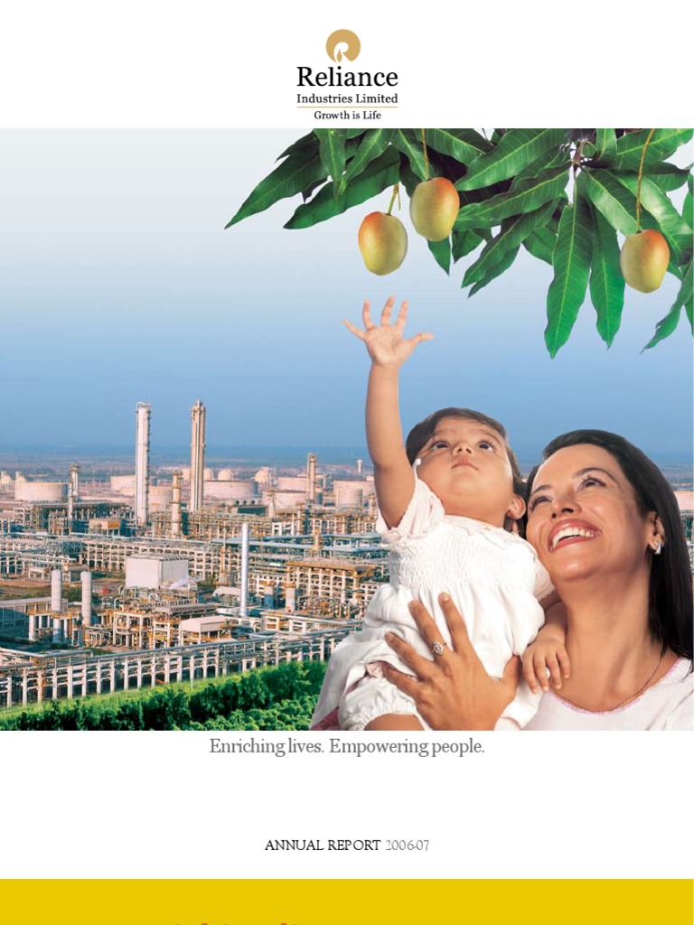 Reliance Industries - AR0607 | PDF | Polyester | Textiles