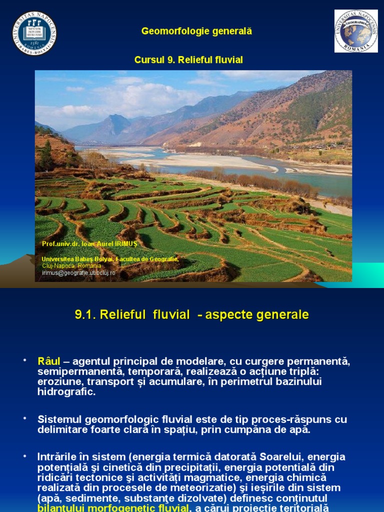C 9 Relieful Fluvial | PDF