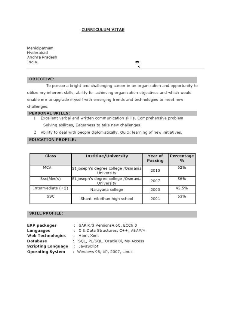 Abap Resume | PDF | Electronic Data Interchange | Digital Technology