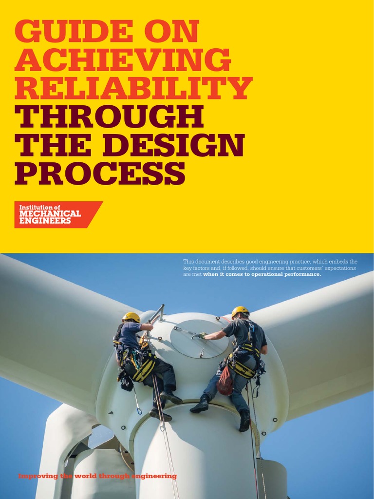 Through The Design Process: Guide On Achieving Reliability | PDF ...