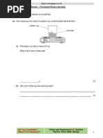 Science Checkpoint Past Papers Grade 8 | PDF