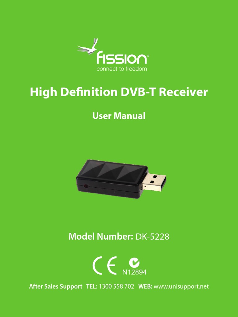 High Definition DVB-T Receiver Manual | PDF | Installation (Computer ...