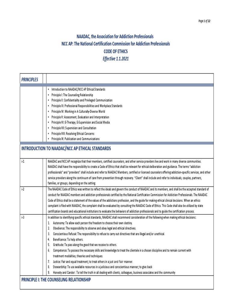 NAADAC, The Association For Addiction Professionals NCC AP: The ...