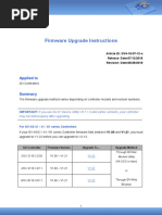Controller Firmware Upgrade Guide | PDF