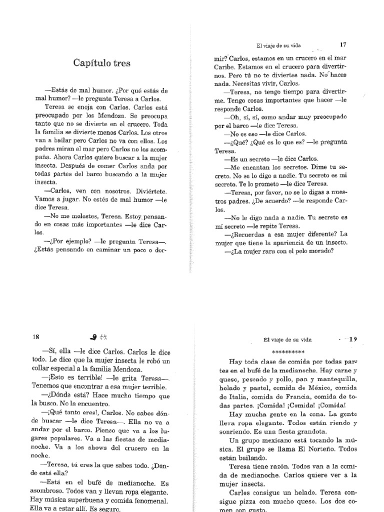 El Viaje de Su Vida Reader Chapter 3 | PDF