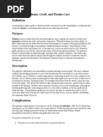 AV Fistula Physical Examination Guide | PDF | Vein | Nephrology