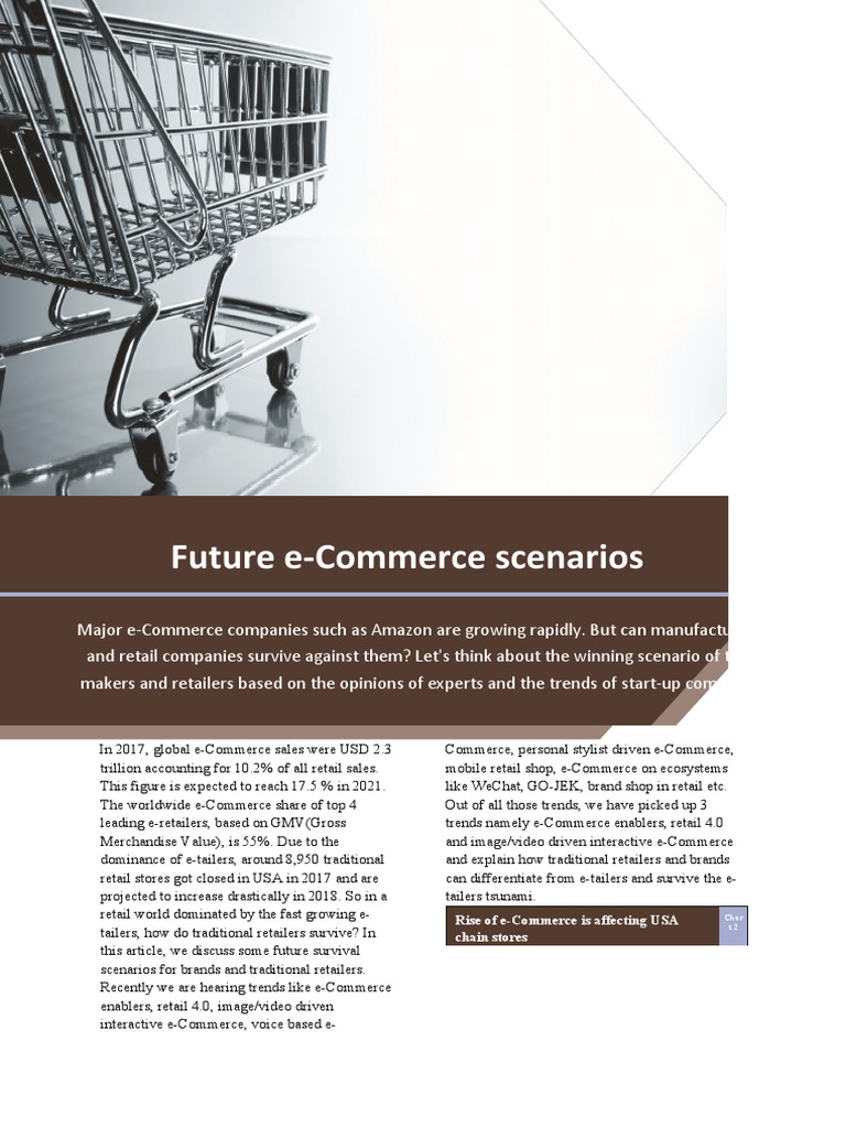 Future E-Commerce Scenarios | PDF | E Commerce | Online Shopping