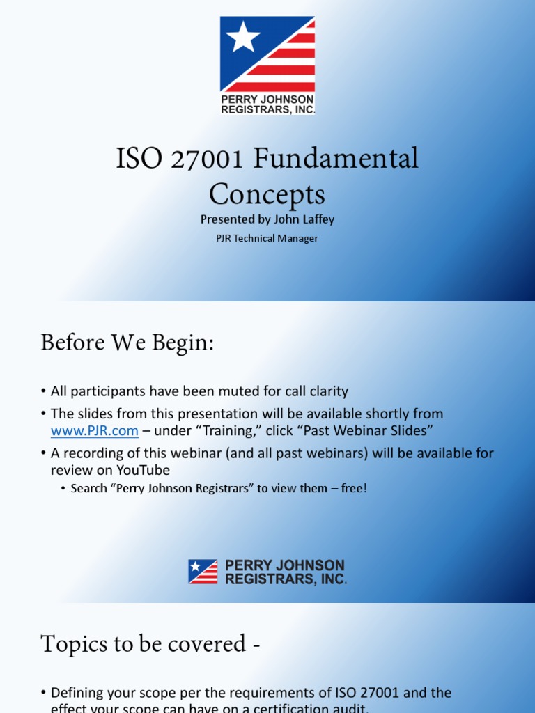 ISO 27001 Scope and Risk Management | PDF | Information Security | Risk ...