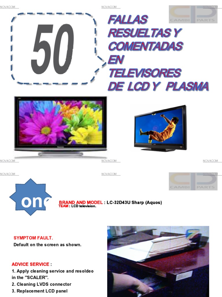 TV Repair Troubleshooting Guide | PDF | Liquid Crystal Display | Television