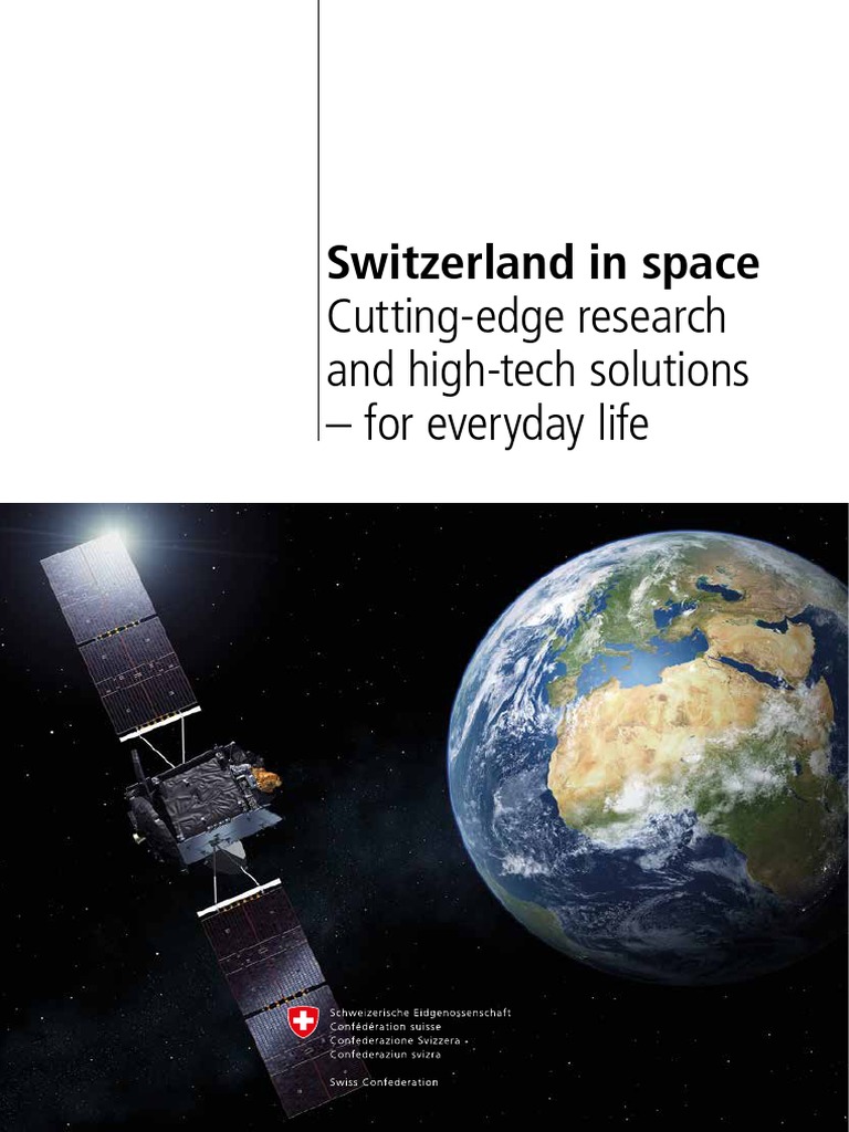 Switzerland in Space | PDF | Weather Satellite | European Space Agency