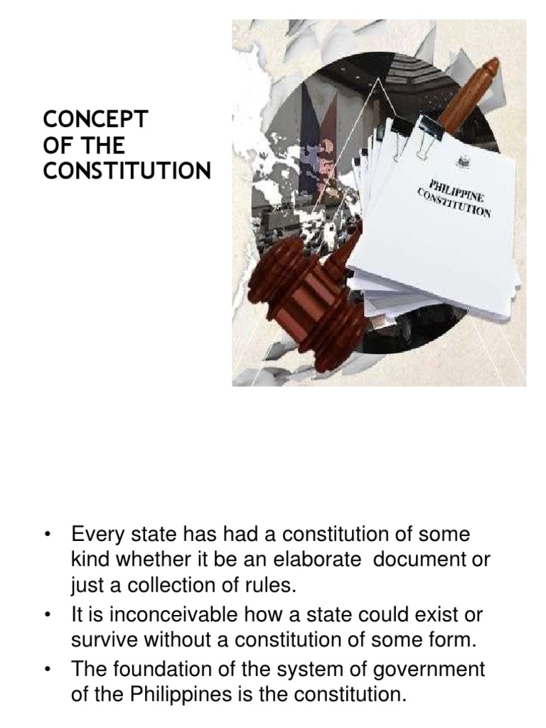 Concept-Evolution of Constitution | PDF | President Of The Philippines ...