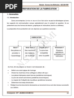 Gamme Fabrication | PDF