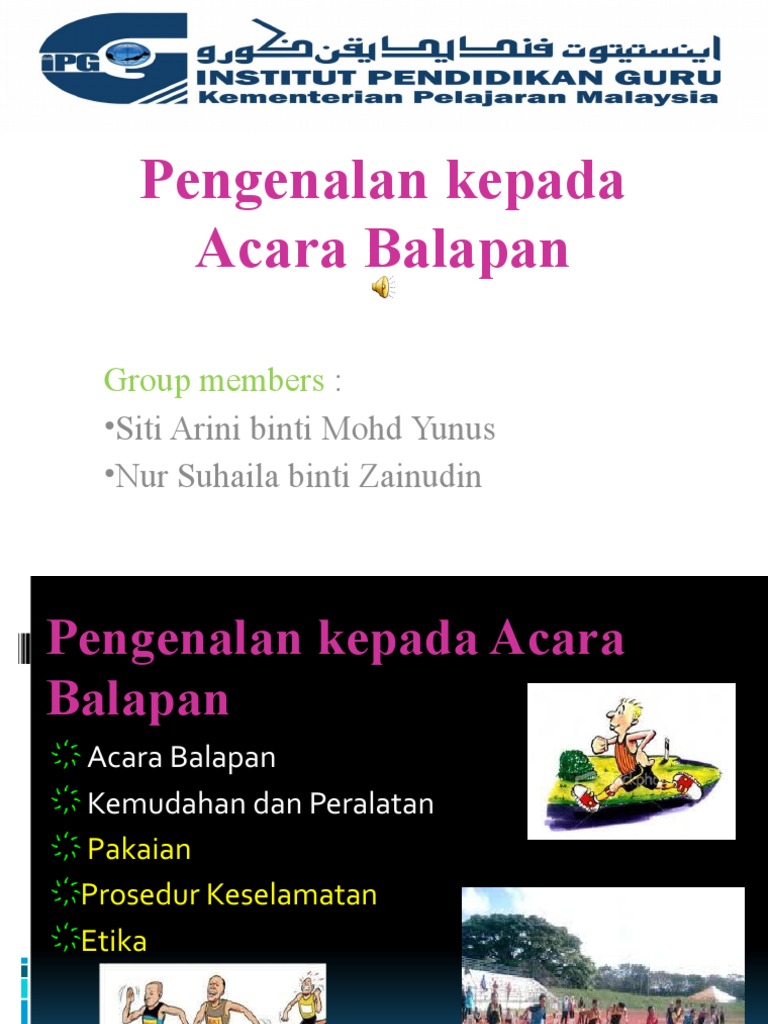 Panduan Lengkap Acara Balapan | PDF