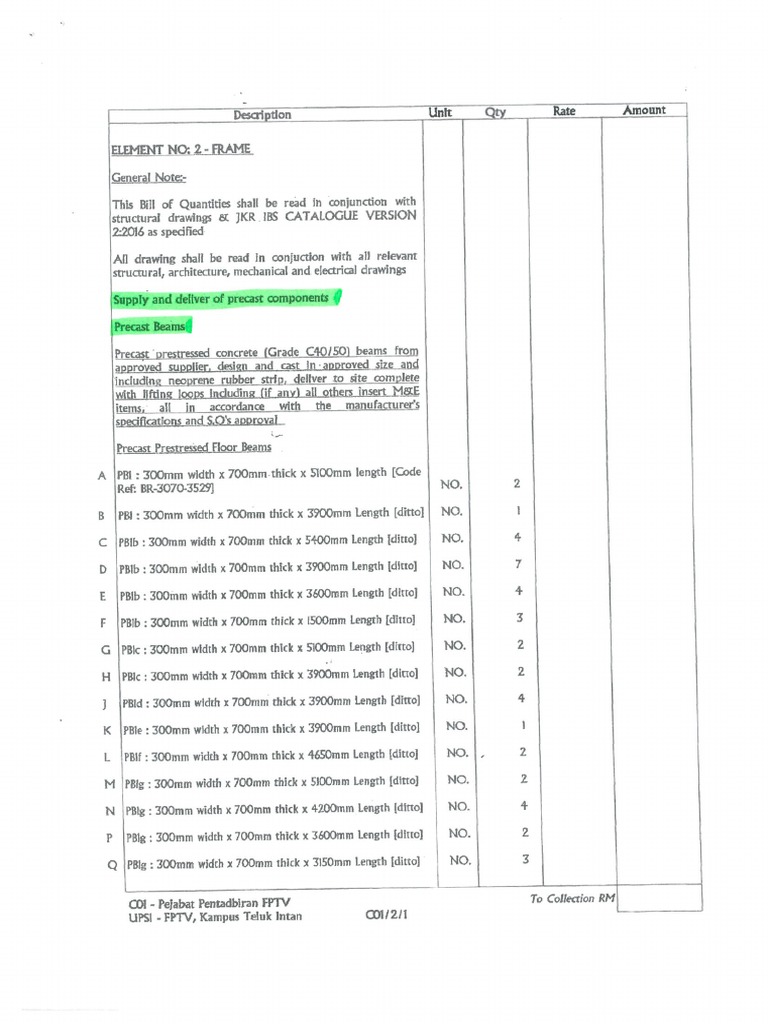 IBS Sample BQ-UPSI-JKR | PDF