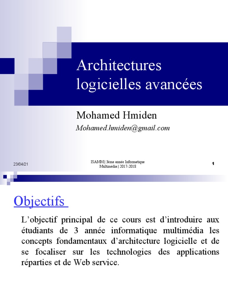 Architecture Logicielle | PDF | XML | Architecture de logiciel