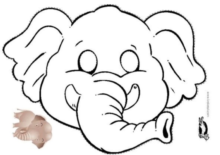 Lembaran Kerja Topeng Gajah | PDF