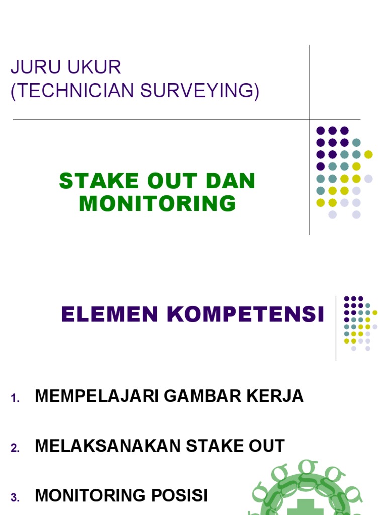 Stake Out Dan Monitoring | PDF