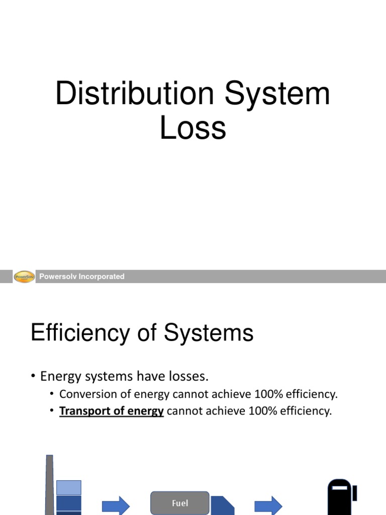 Distribution System Loss 101 | PDF | Electric Power Distribution ...
