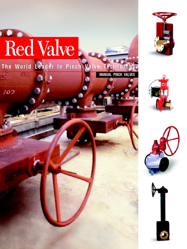 Manual Pinch Valve Brochure | PDF | Valve | Actuator
