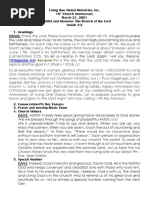 Script For Pastor'S 39 Birthday Starting Announcement | PDF | Religious ...