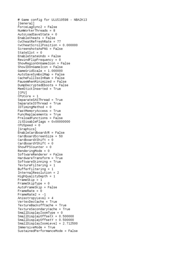 ULUS10598 - PPSSPP Save | PDF | Computers