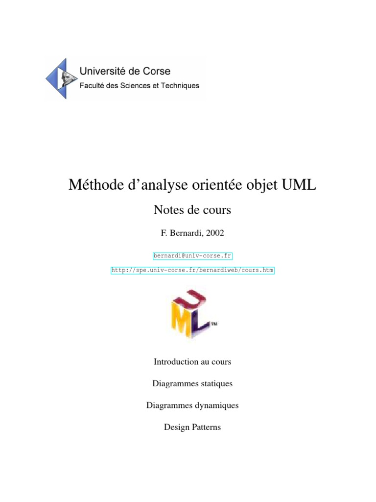 Cours Uml | PDF