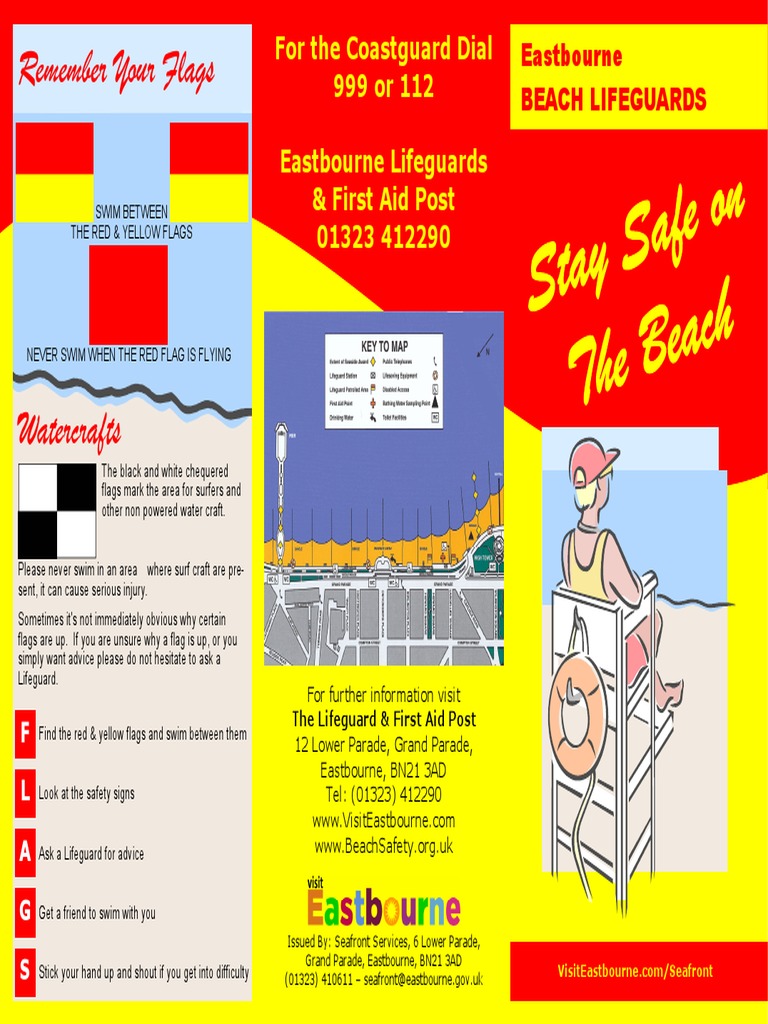 Beach Safety Leaflet - Updated 2013 | PDF | Sunscreen | Nature